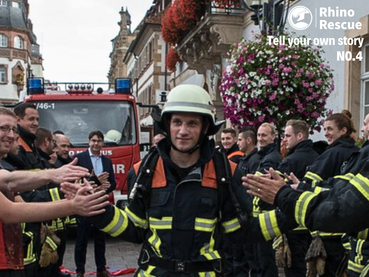 I, a German firefighter,hope to become a survival master. – RhinoRescue