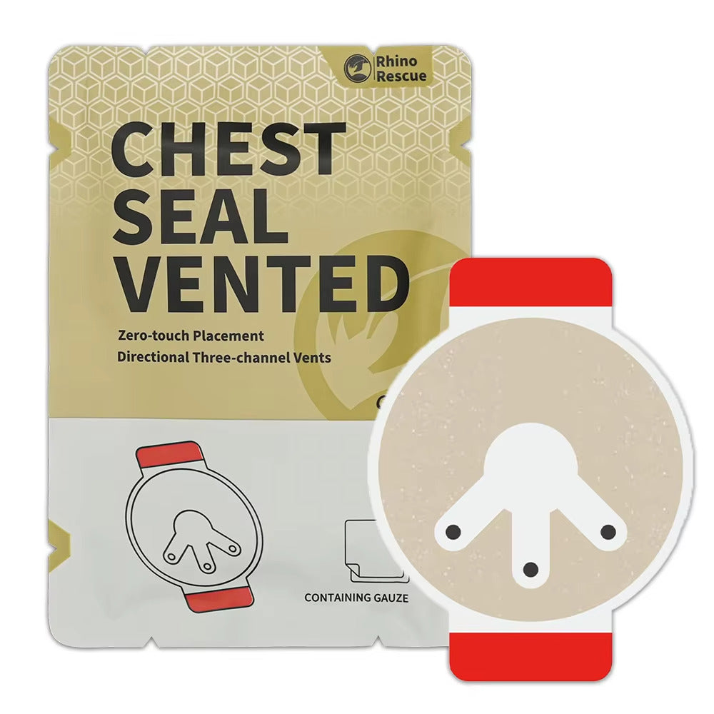 Chest Seal:Emergency Occlusive Dressing for Chest Wounds with Vent ...