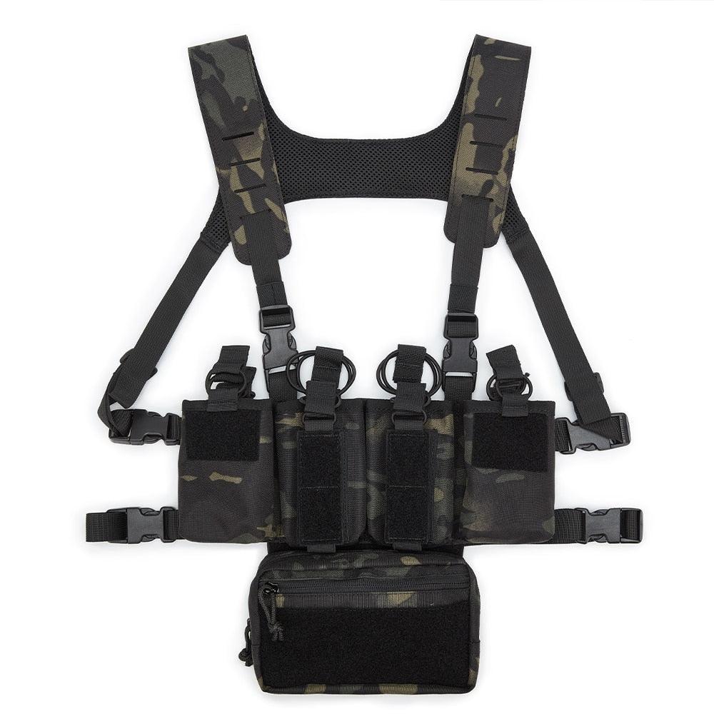 Tactical Chest Rig Radio Vest - Versatile, Lightweight, and Durable ...